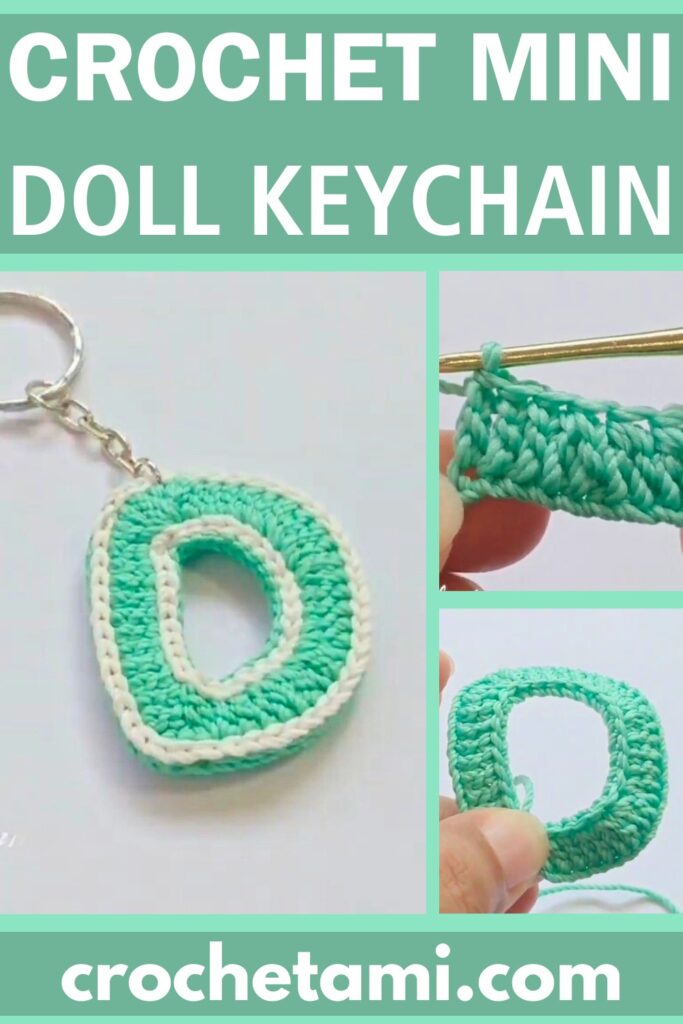 Crochet Letter D Keychain Pattern – Easy and Fun Tutorial - Crochet Ami