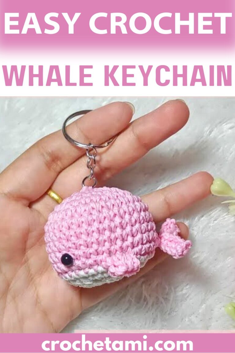 Crochet Whale Keychain Pattern For Beginners - Crochet Ami