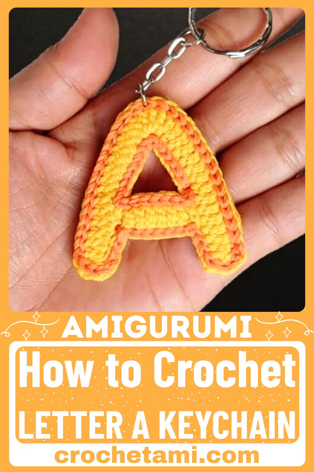 Crochet a Letter A Keychain Tutorial – Quick, Stylish, and Versatile ...