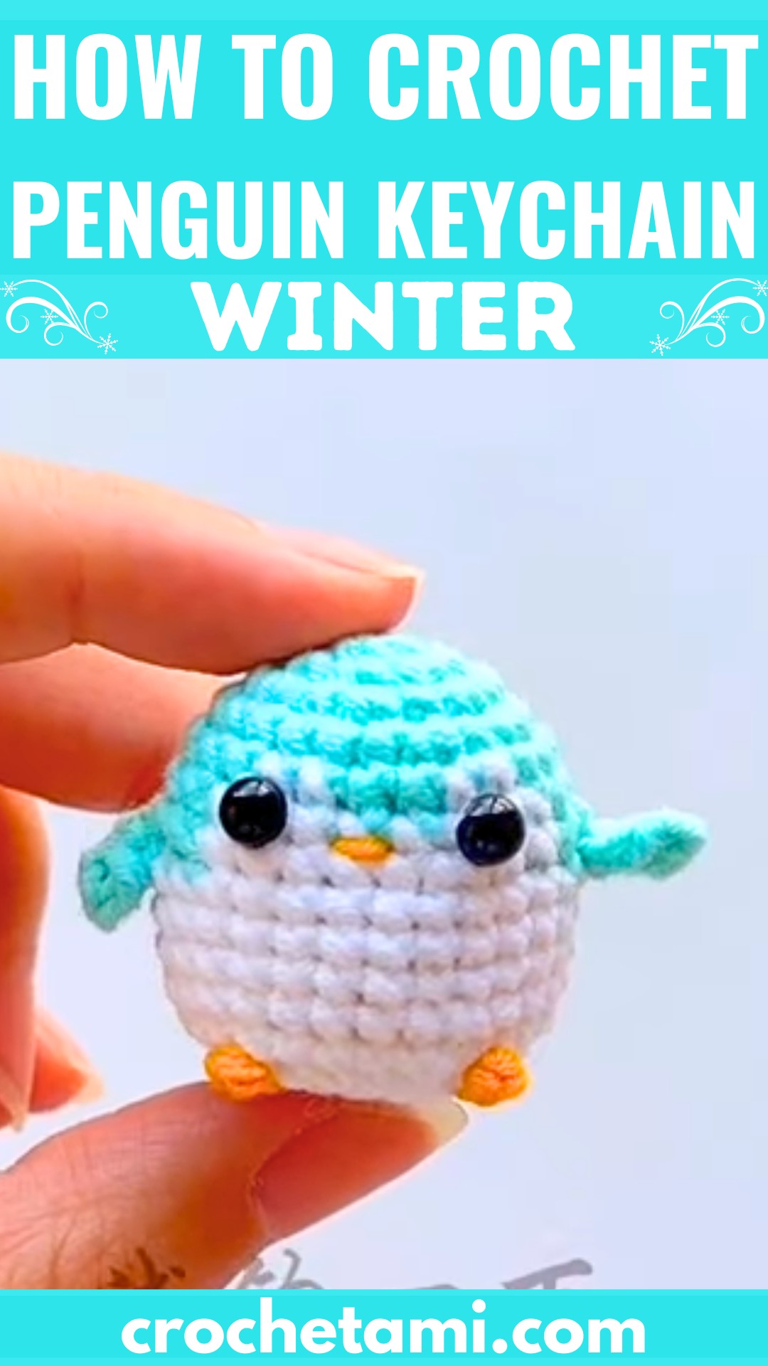 How to Create a Cute Crochet Penguin Keychain Step-by-Step - Crochet Ami