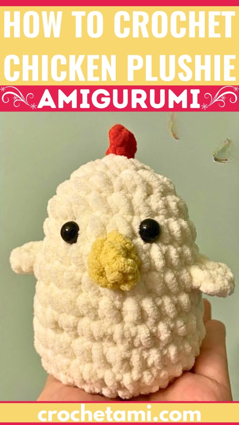 How to Crochet a Cute Chicken Plushie with Step-by-Step Instructions ...