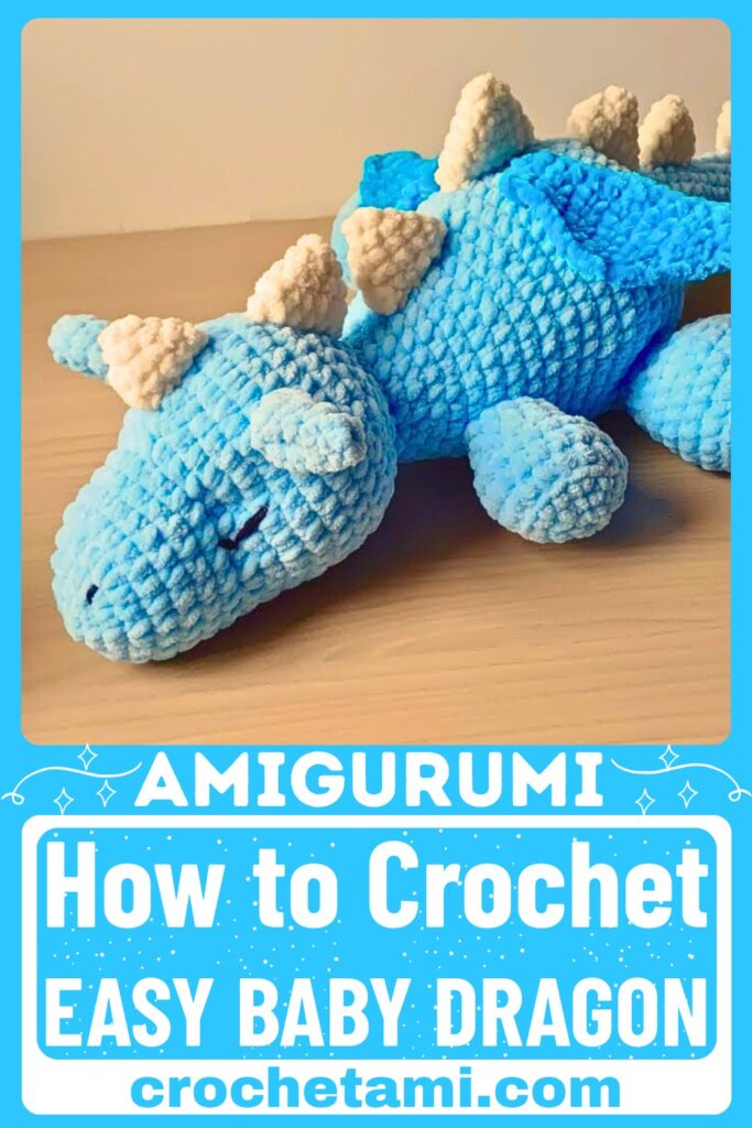 Crochet Baby Dragon Amigurumi - Cute and Customizable - Crochet Ami