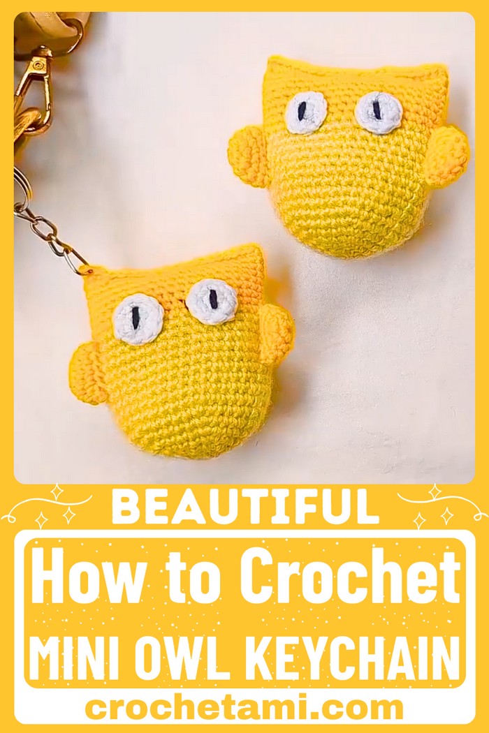 Crochet Owl Keychain – Cute & Beginner-Friendly - Crochet Ami