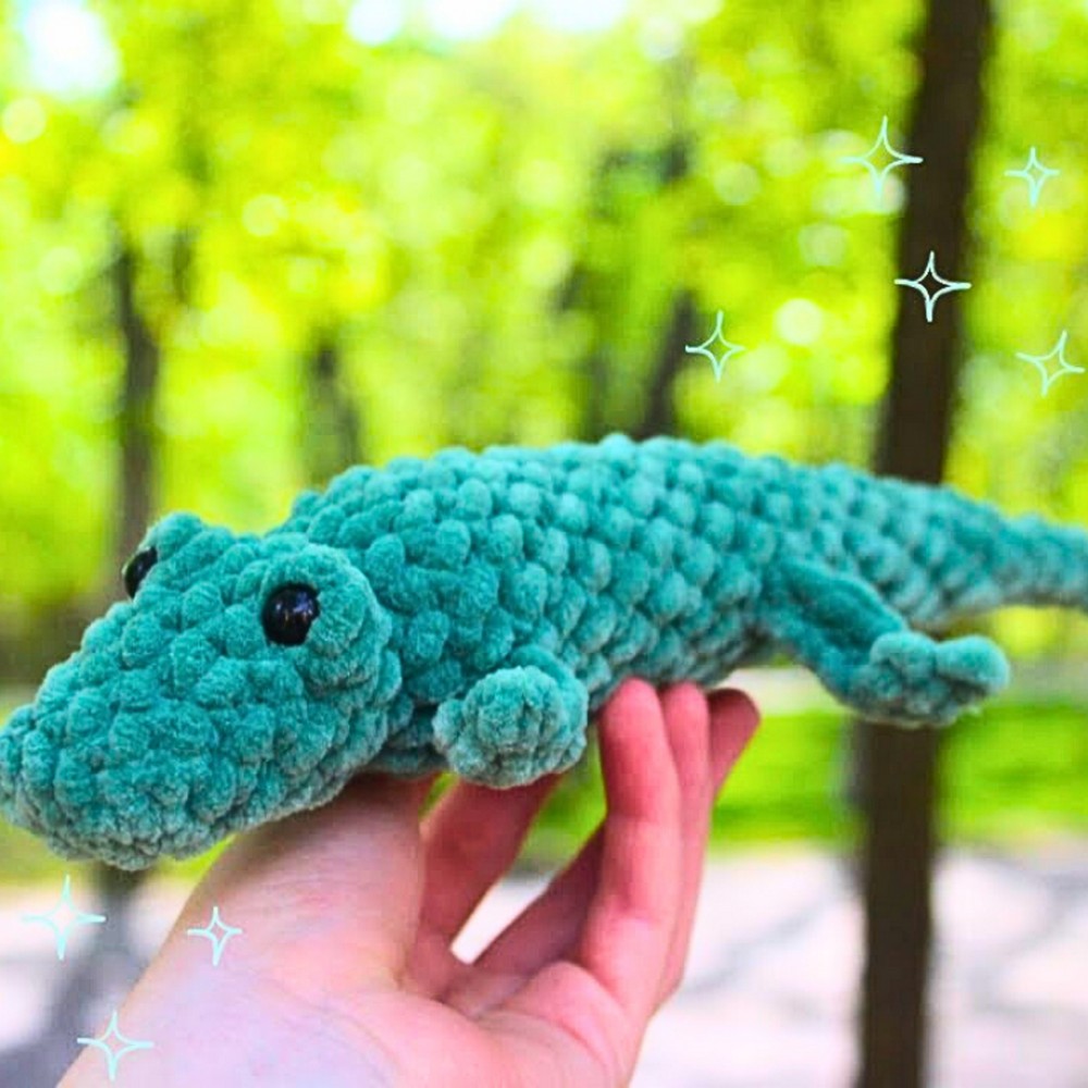 No-Sew Crochet Alligator Pattern – Fun and Simple - Crochet Ami