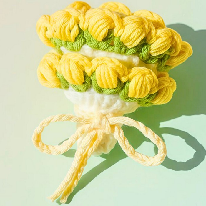 Spring Bouquet Crochet Flower – Beginner-Friendly Floral Coaster ...